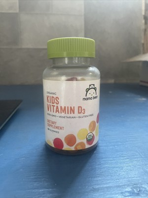 Mama Bear Organic Kids Vitamin D3 80 Gummies | eBay
