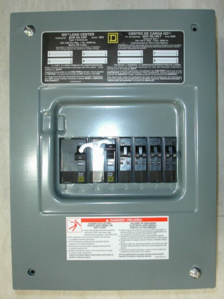 Square D Generator Transfer Switch Panel Indoor for up To10 000 Watt ...