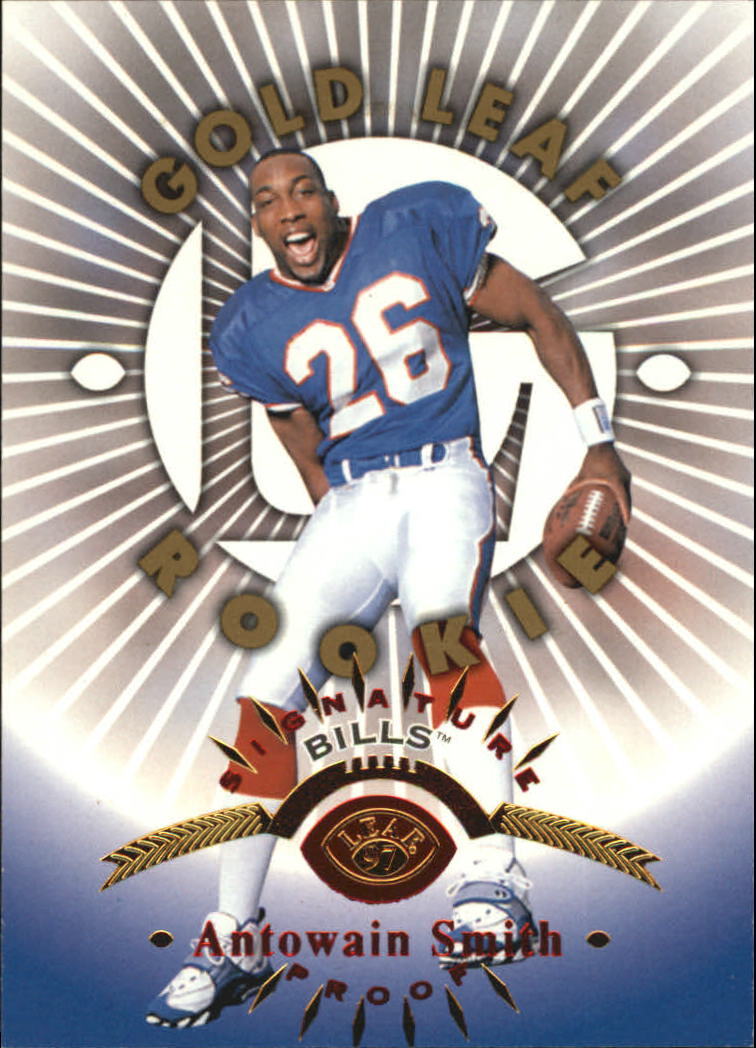 1997 Leaf Signature Proofs Buffalo Bills Football Card #158 Antowain ...