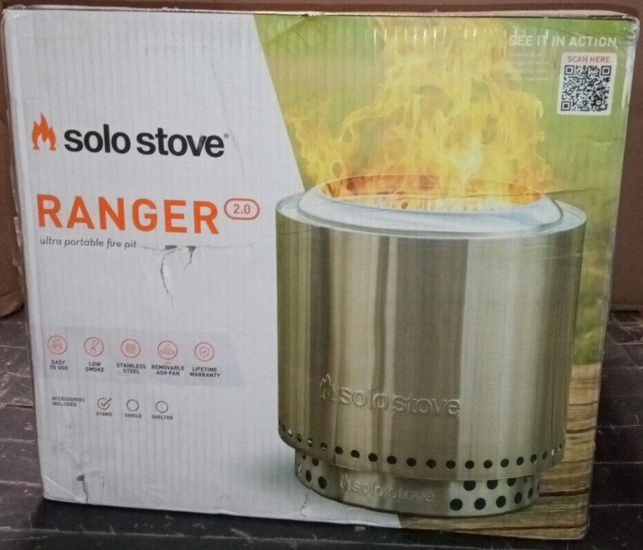 Solo Stove Ranger 2.0 with Stand, Smokeless Fire Pit. | eBay