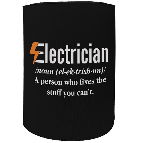 Stubby Holder - Electrician Meaning Sparky - Funny Novelty Christmas ...