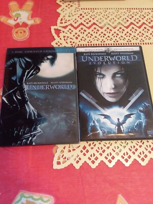 Underworld 2 Disc Extended Cut DVD And Underworld Evolution DVD Kate ...