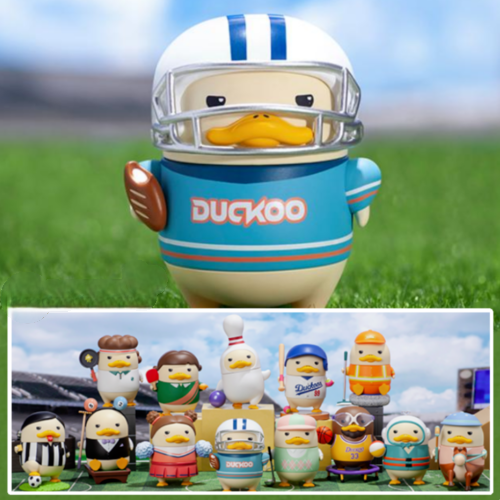 POP MART Duckoo Ball Club Sport Series Blind Box (confirmed) Figure Art ...