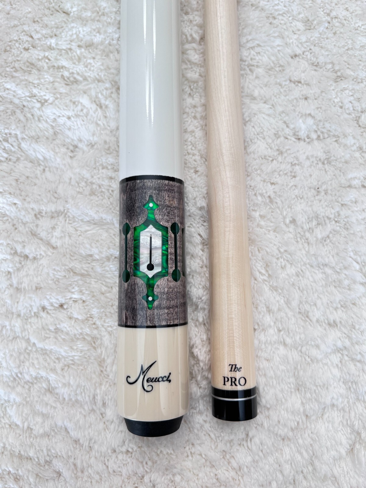 IN STOCK, Meucci PP-4 Pool Cue w/ The Pro Shaft, FREE HARD CASE (Green ...