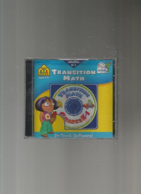School Zone: Transition Math (PC/ Mac), VG | eBay