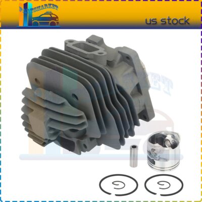 Nikasil Cylinder Piston Rings Pin Assembly Kit For Stihl MS261 Chainsaw ...