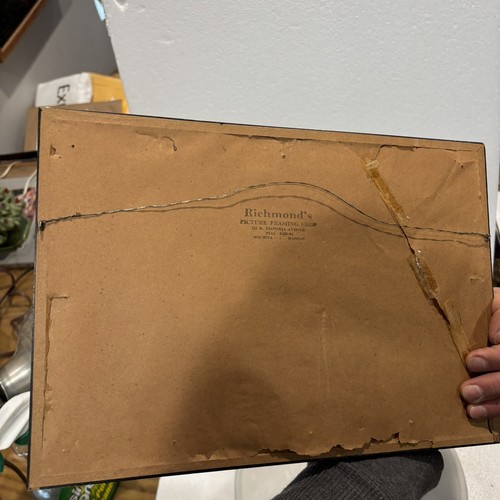 Antique English Ariel The Tempest Engraving Framed Sharpe Townsend 19th ...