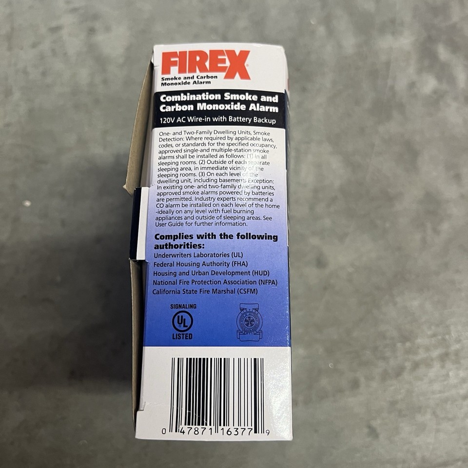 Kidde 21006377 Hardwired Combination Carbon Monoxide & Smoke Alarm KN ...