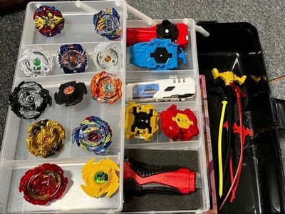 Beyblade Burst Lot - Multiple Beyblades & Launchers - Limited Edition ...