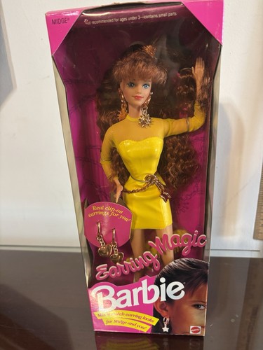 Mattel Barbie Magic Midge 1992 Vintage Earring Doll 12" | eBay