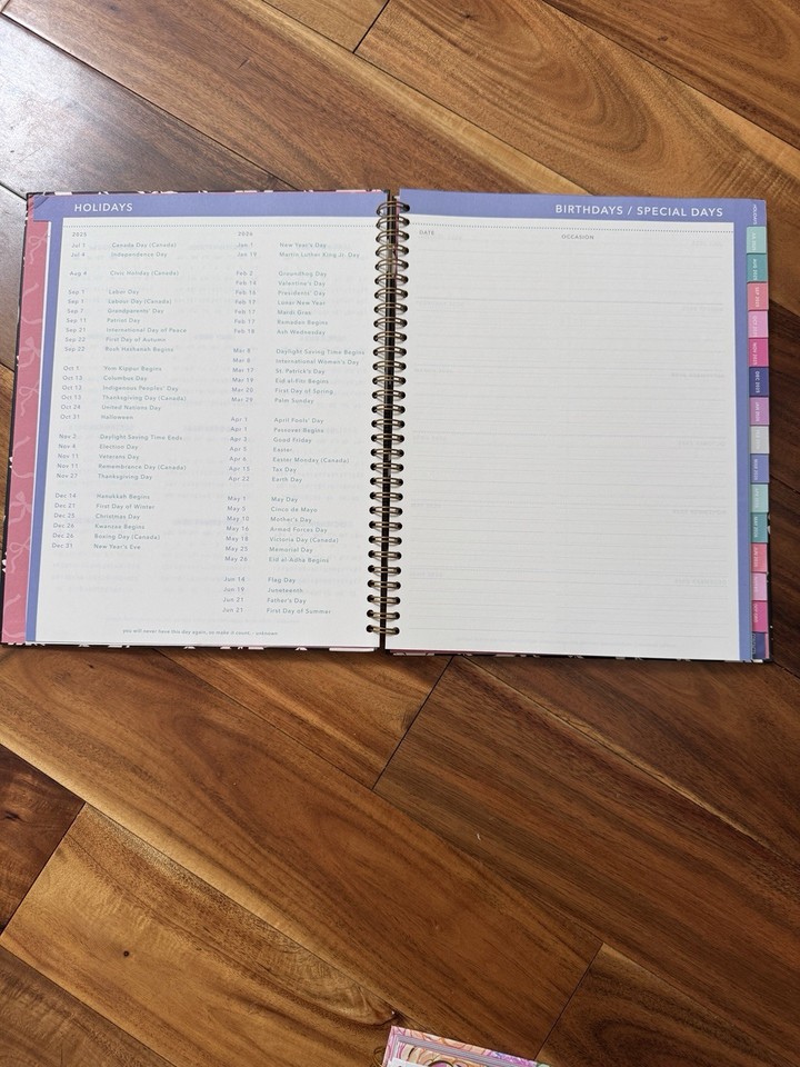 2026 Planner 17 month Planner Clementine Planner notebook size Large ...