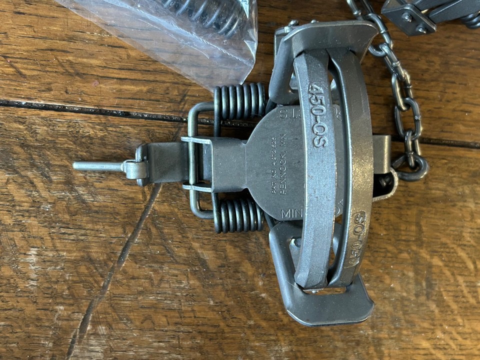 MB 450 FH Traps 2 Set Trapping Fox Raccoon Bobcat Coyote Minnesota ...