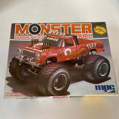 1982 MPC Monster Dodge Pickup Truck Tuff Ram 1/25 Model Kit 6344 ...