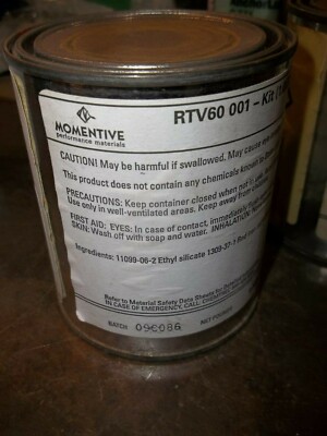 MOMENTIVE RTV60 001 ENCAPSULATING COMPOUND RED (WL59-2) | eBay