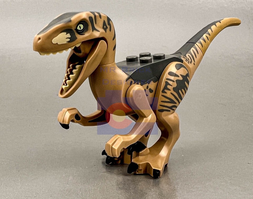 Lego Jurassic World Dinosaurs Velociraptor T-Rex Indoraptor Raptor ...