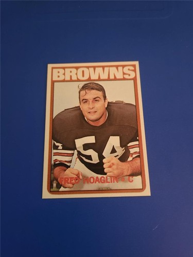 1972 TOPPS #19 FRED HOAGLIN ROOKIE CLEVELAND BROWNS | eBay