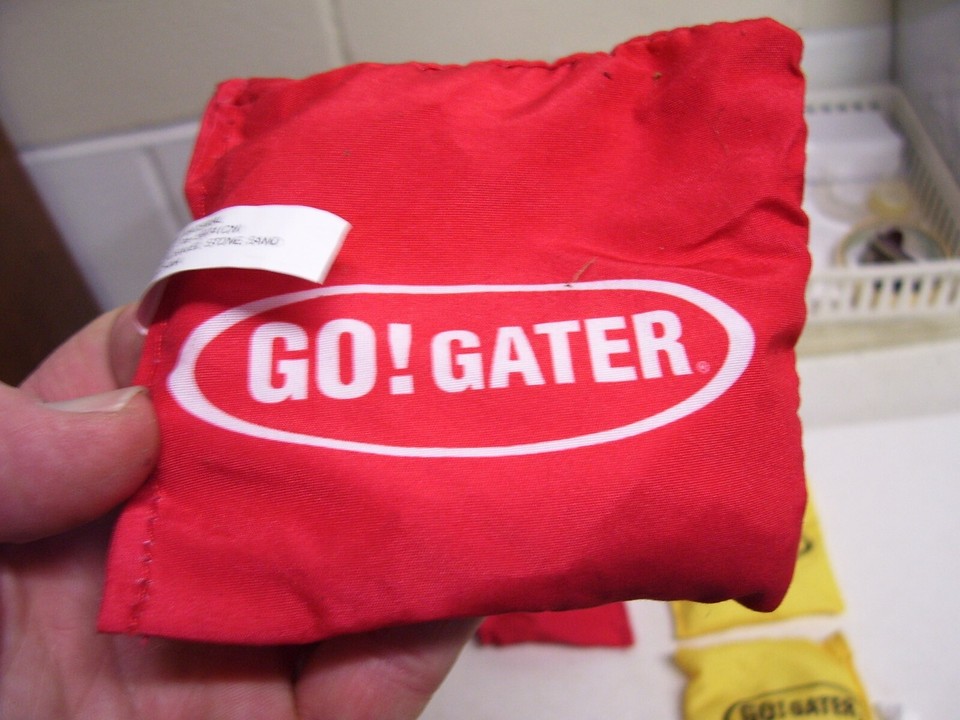Go! GATER All Weather Bean Bags, 6 Red & Yellow Replacement Game Bags ...