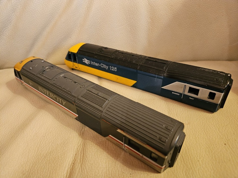HORNBY R069/R070 BR TRAIN SET INTERCITY 125 LOCOMOTIVE BODY SPARES LOT ...