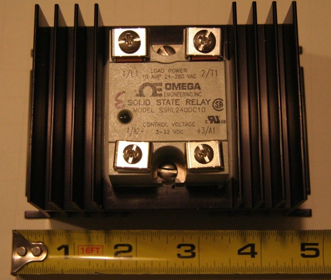 OMEGA SOLID STATE RELAY SSR MODEL SSR240DC10 | eBay