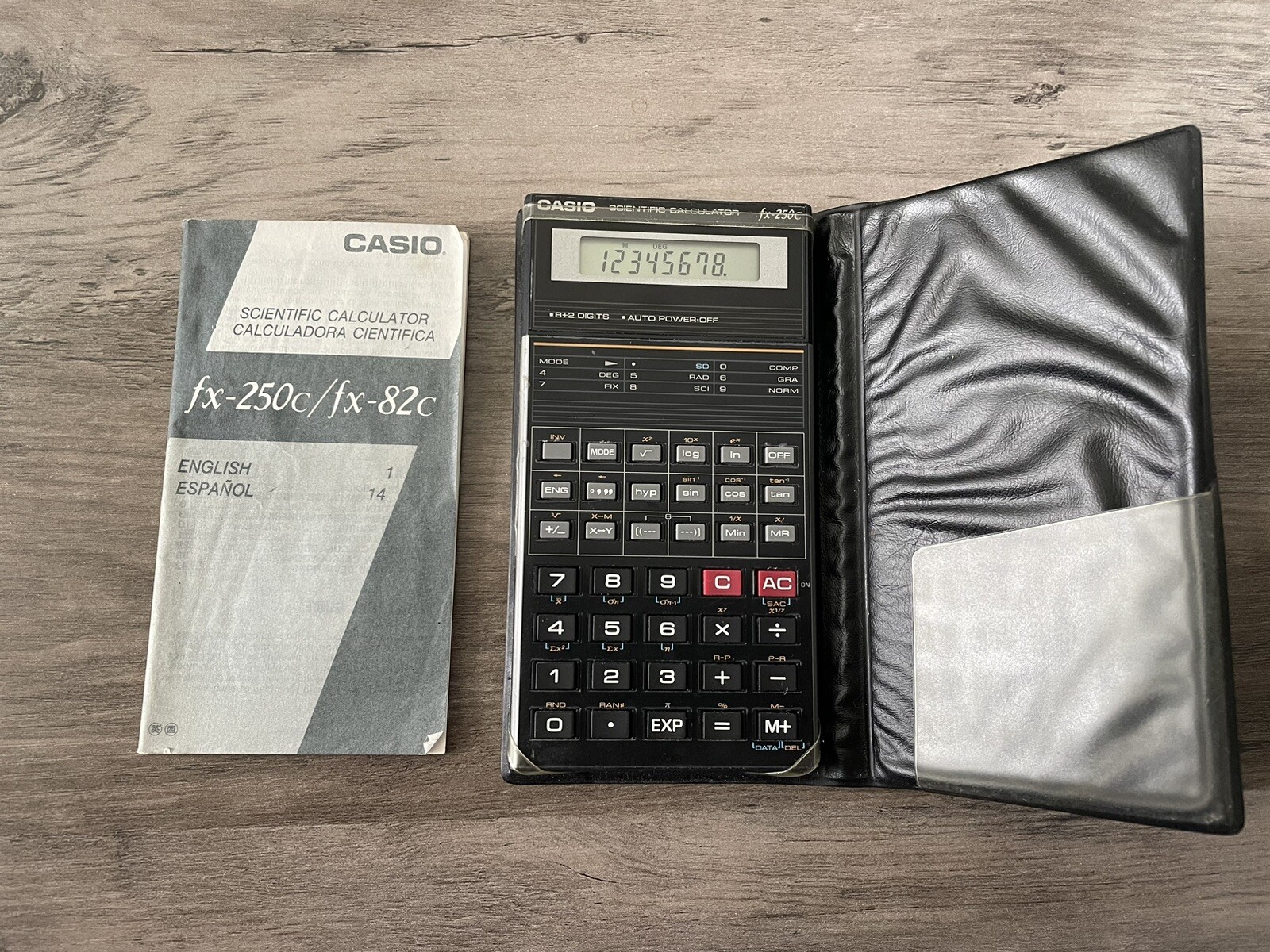Casio fx-250c, Vintage 1986 Scientific Calculator, Fully Working, Great ...