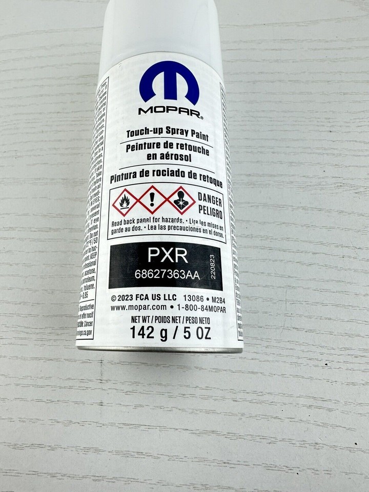 Mopar 5oz Spray Paint (PXR) Brilliant Black Crystal P/C 68627363AA | eBay