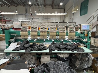 2017 TAJIMA 6 Head Embroidery Machine | eBay