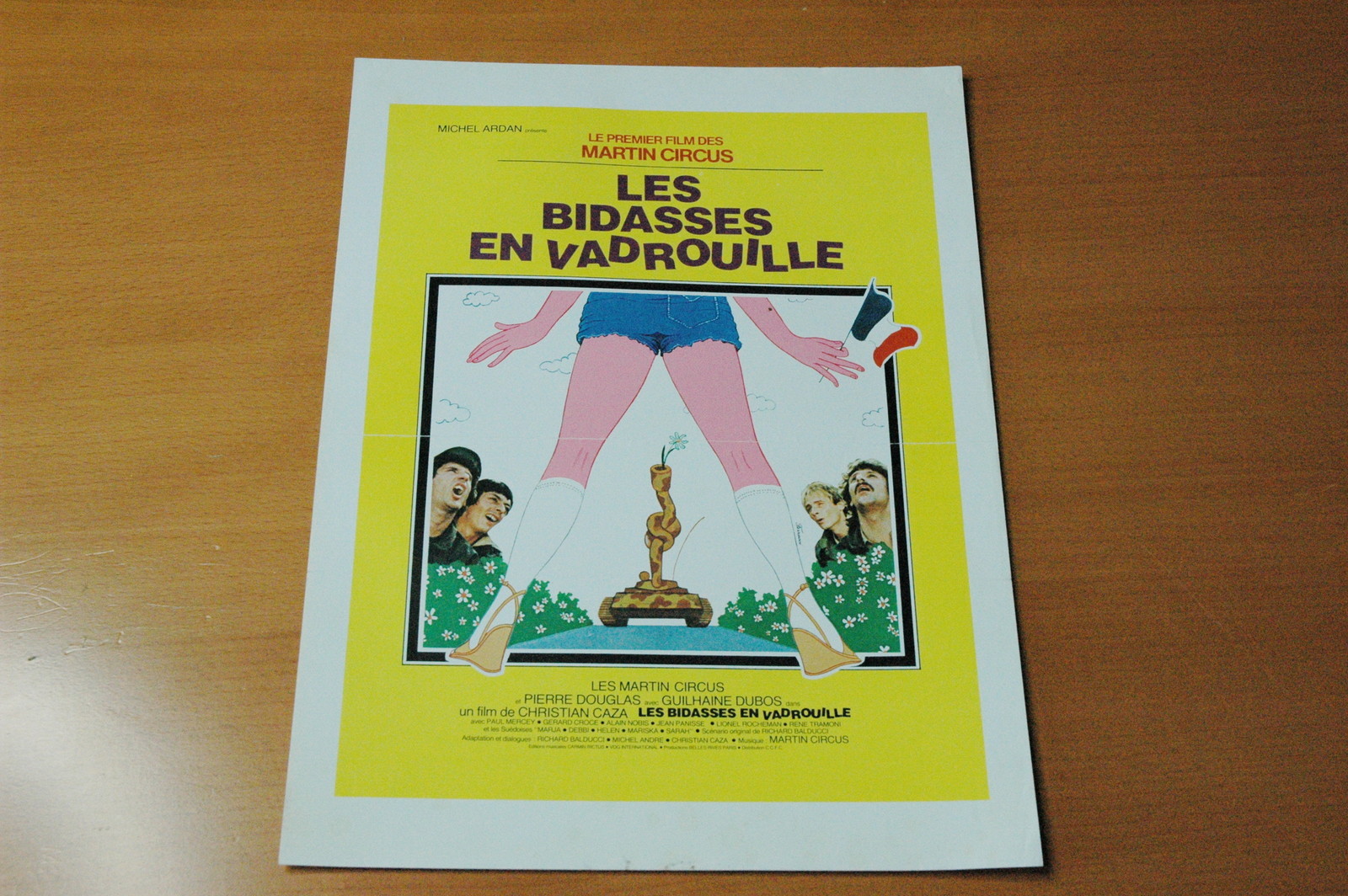 LES MARTIN CIRCUS LES BIDASSES EN VADROUILLE 1979 RARE SYNOPSIS | eBay