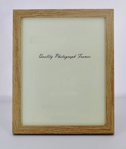 Narrow Oak Finish Square Photo/Picture Frame 19mm wide - Various Sizes ...