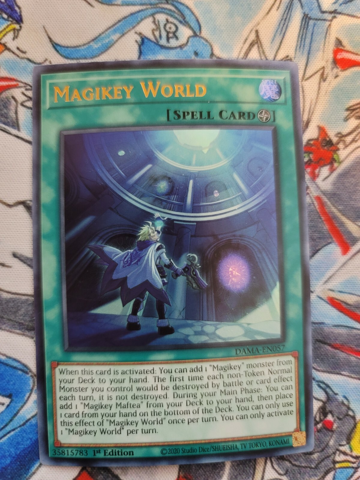 YuGioh Magikey World NM (1st Ed.) DAMA-EN057 Ultra Rare Card | eBay