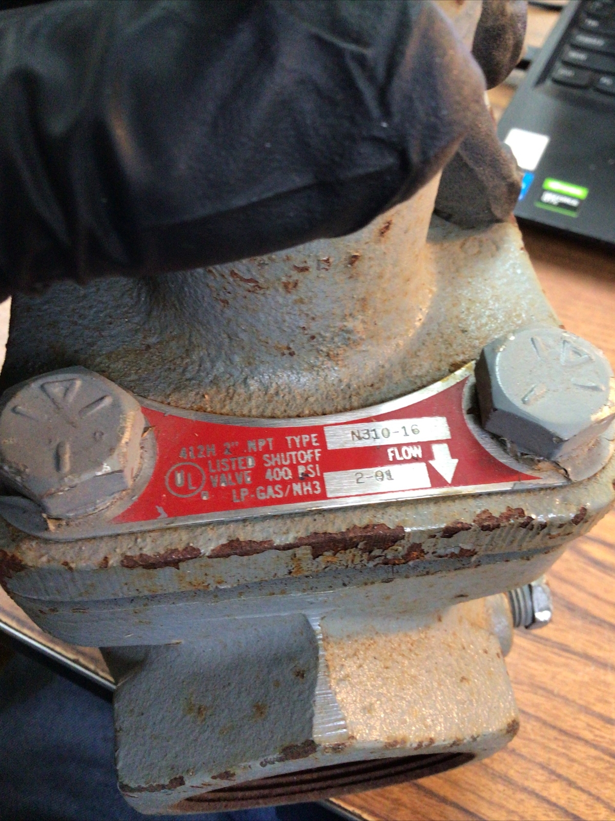 Fisher N310-16 400 PSI Shut off Valve 2" for sale online | eBay