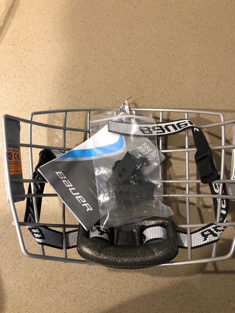 Bauer RBE III Jr Cage All Black Size JR for sale online | eBay
