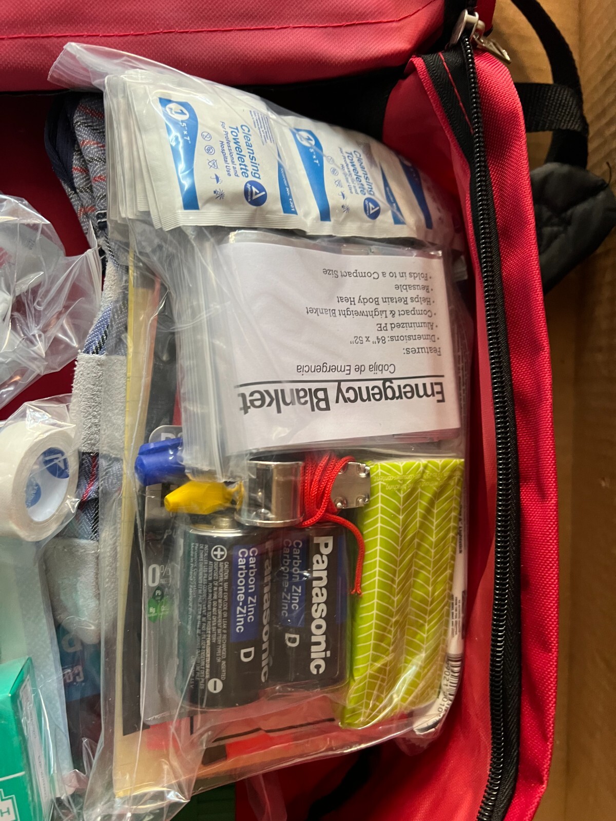 SOS Survival Emergency Response Team Backpack with Supplies Kit | eBay