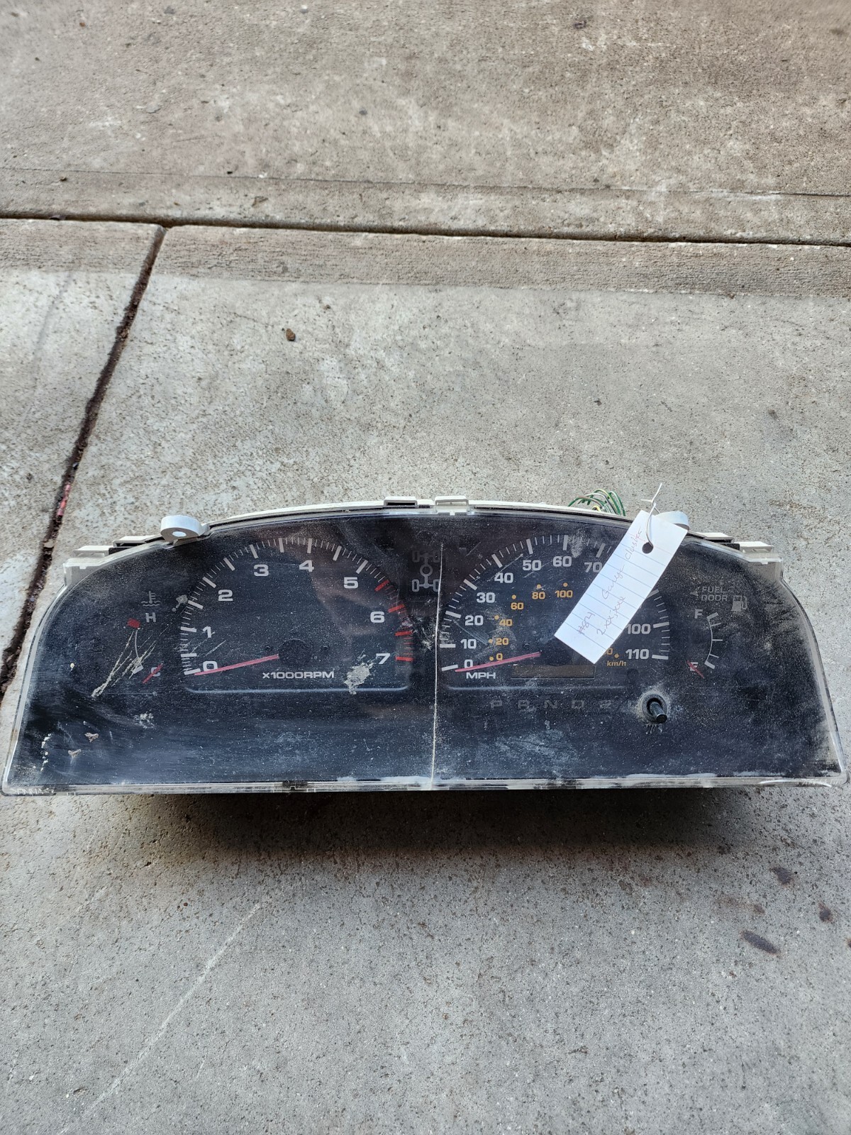 96-02 Toyota 4Runner Instrument Cluster Gauge Speedometer Dash 4Runner ...