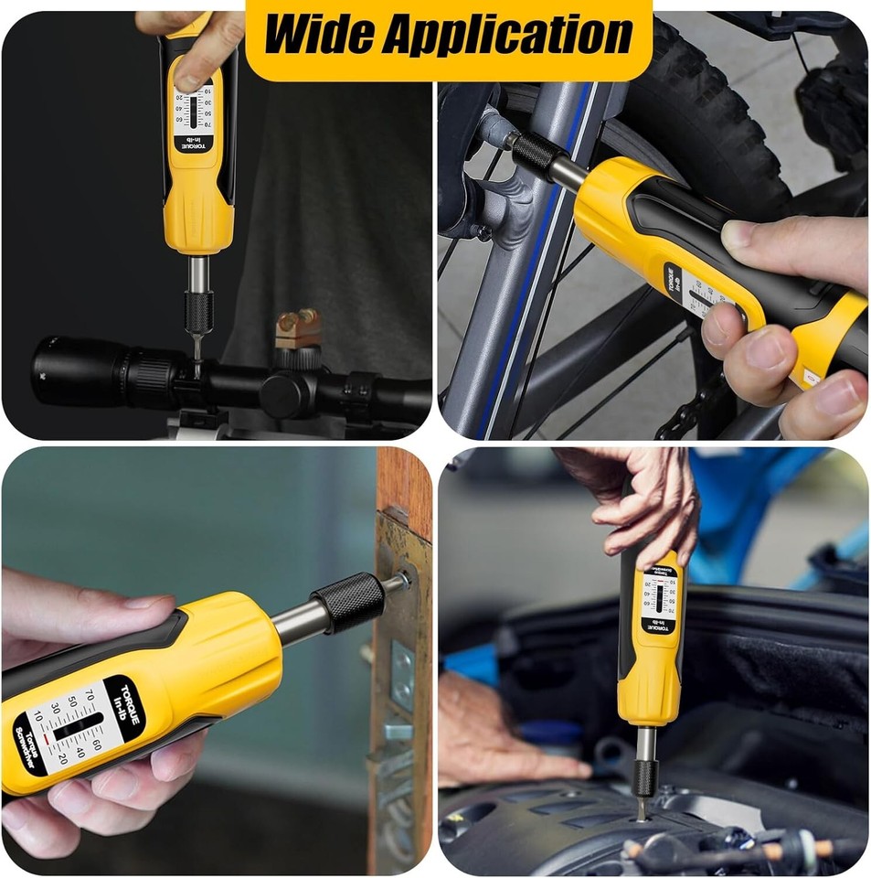 Drive Torque Wrench Screwdriver Set Gun Gunsmith Instrument Tool ...