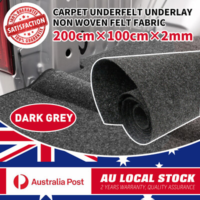 1 X 2m Felt Fabric Soundproofing Car Trunk DJ Trim Car Carpet Underfelt ...