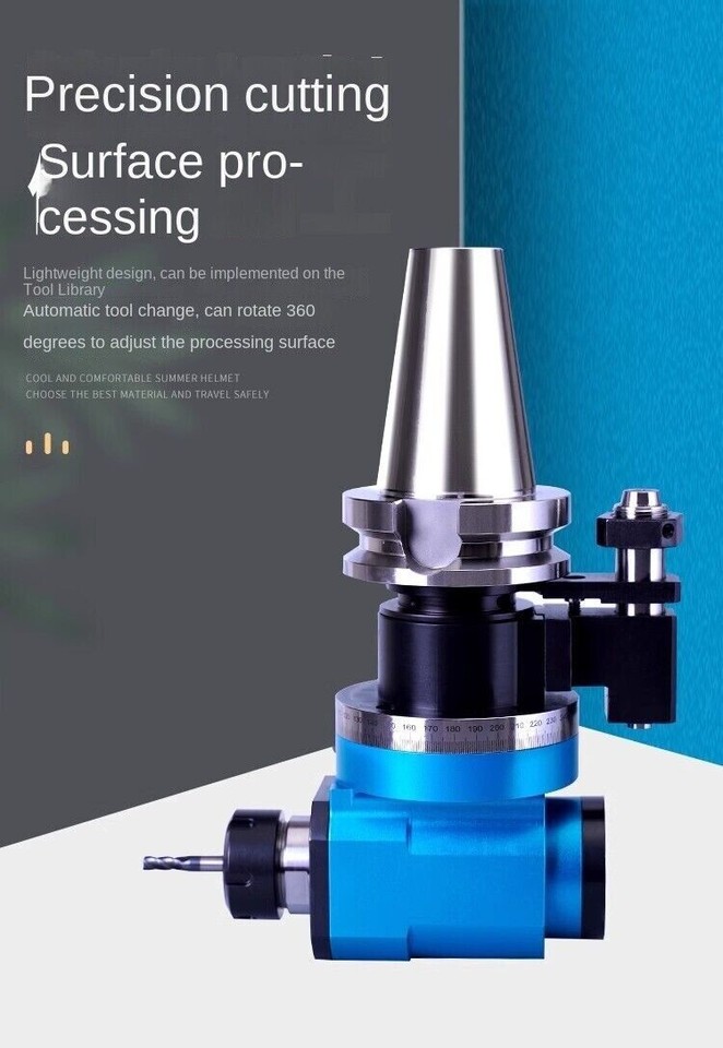 Machining Centres Bt40/50-90 Degree Angle Head Side Right Angle Milling ...