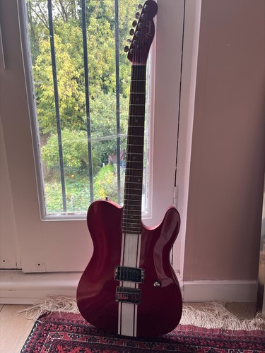 Limited Edition Fender Esquire GT Red With White Stripes -2003 - Mint ...