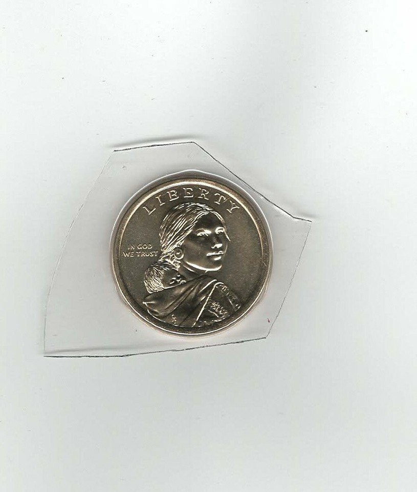 BU 2016 Sacagawea D-mint "Code Talkers" WWI & WWII helmets Golden ...