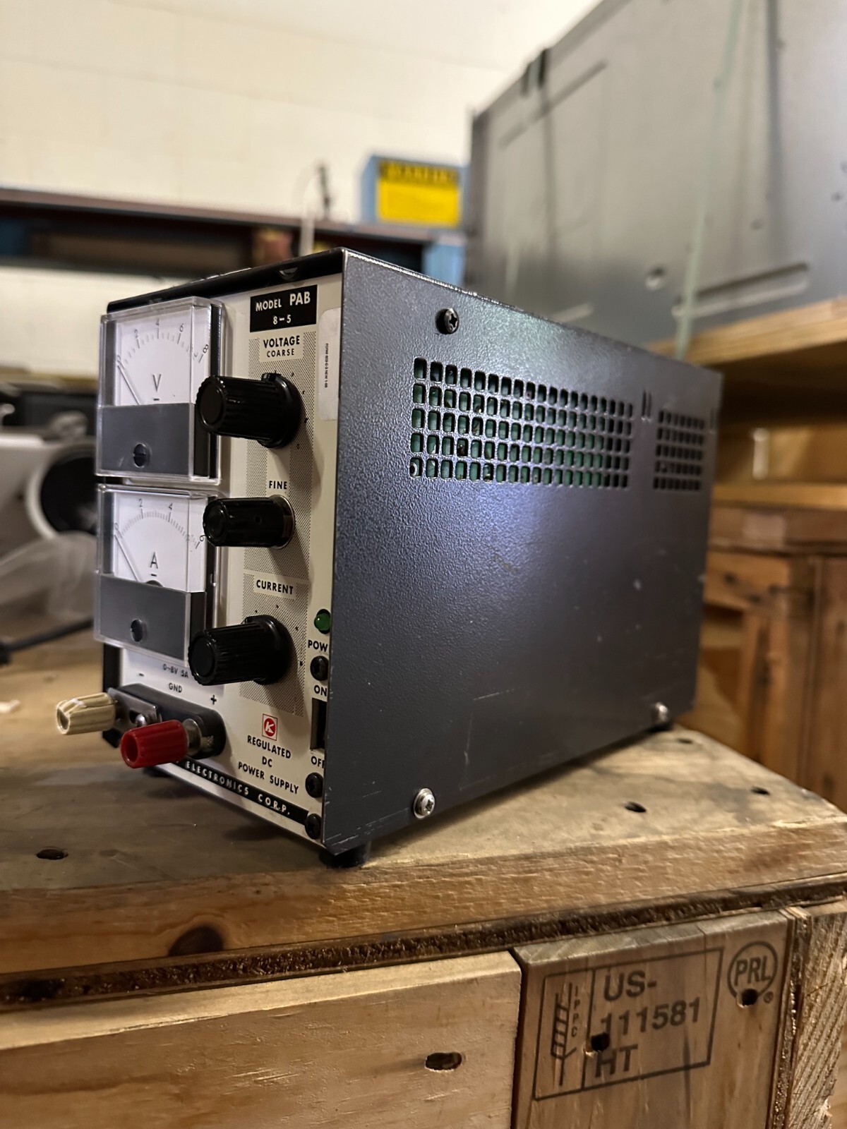 Kikusui PAB 8-5 8v 5a Regulated Variable DC Power Supply | eBay