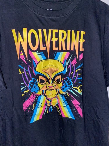 Funko Tee Marvel Wolverine Blacklight T-shirt Pop (size XXL) 2XL Xmen ...