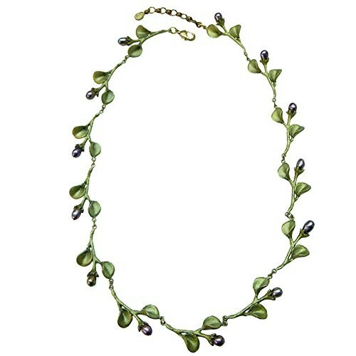 MICHAEL MICHAUD African Violet PEARL Necklace 8925 BZPK | eBay