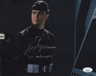 GLYN BAKER Signed 8x10 Star Wars LT. ENDICOTT Photo Authentic Autograph ...