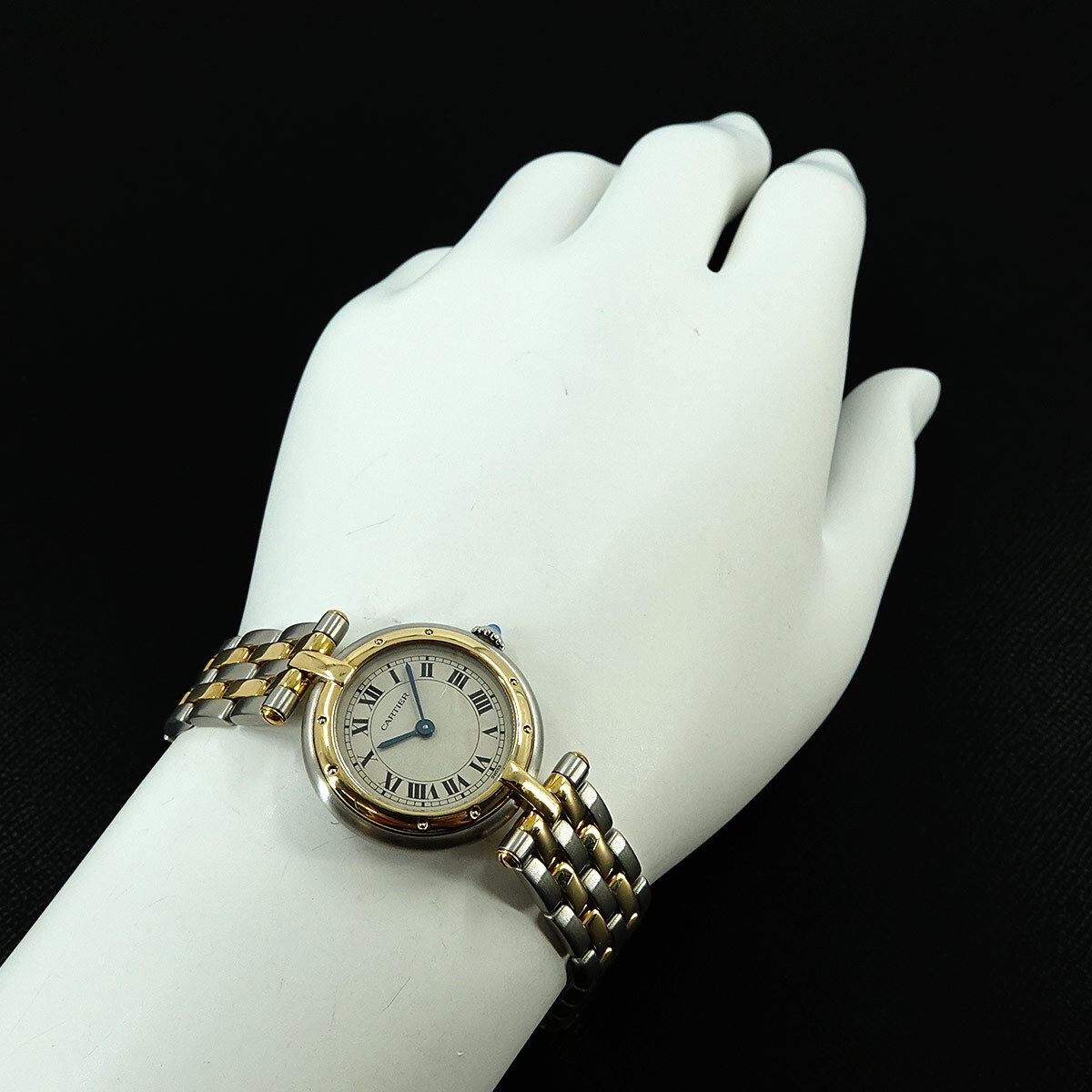 Cartier Panthere Vendome Two Row SM K18YG Quartz Cream Dial Cartier Panthere Vendome Two Row SM K18YG Quartz Cream Dial