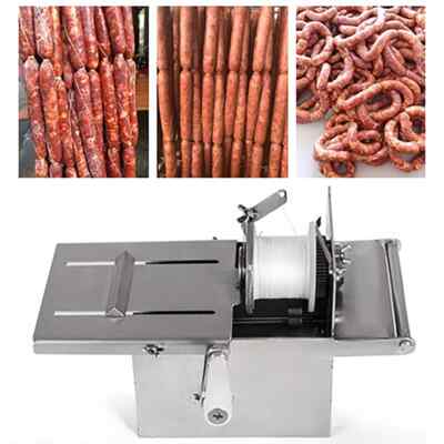 Commercial Manual Sausage Tying Machine Hand Crank Sausage Linker Knot ...