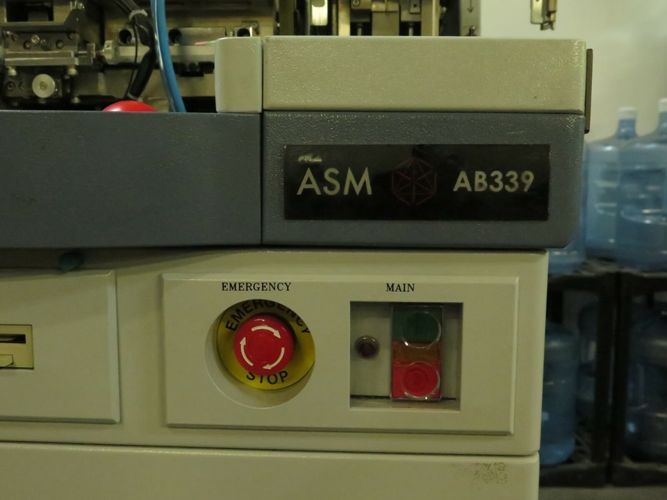 ASM AB339, Fully Automatic Gold Wire Ball Bonder W/ Manuals | eBay