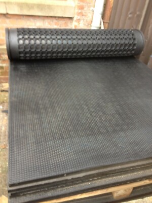 Rubber Stable Matting 185x115cm 25mm Horse Mats, Equine Flooring Hammer ...