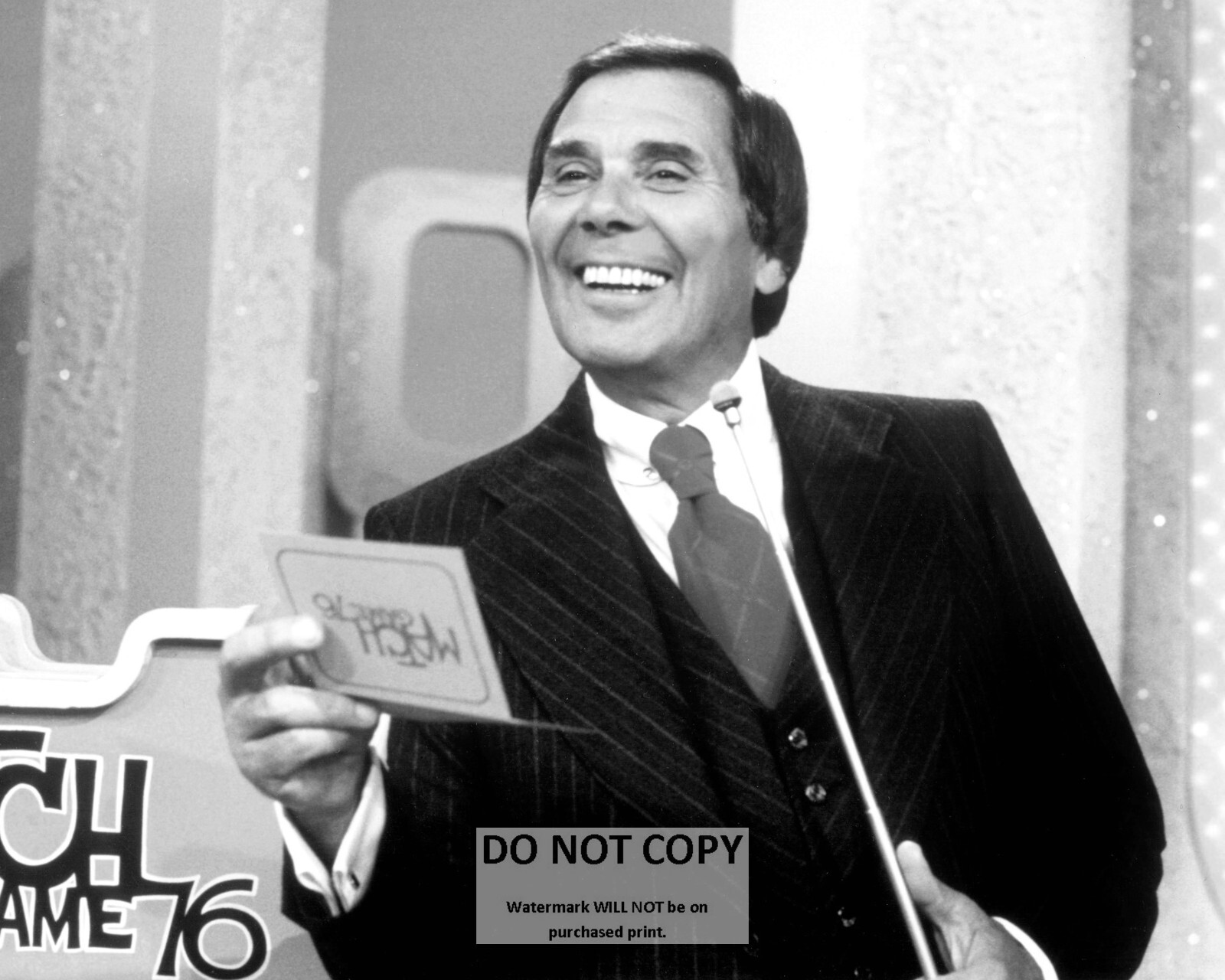 GENE RAYBURN "MATCH GAME" GAME SHOW HOST - 8X10 PUBLICITY PHOTO (AZ667 ...