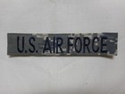 CUSTOM ABU U.S. AIR FORCE TAPE, NEW, 5 INCH LENGTH, WITH HOOK FASTENER ...