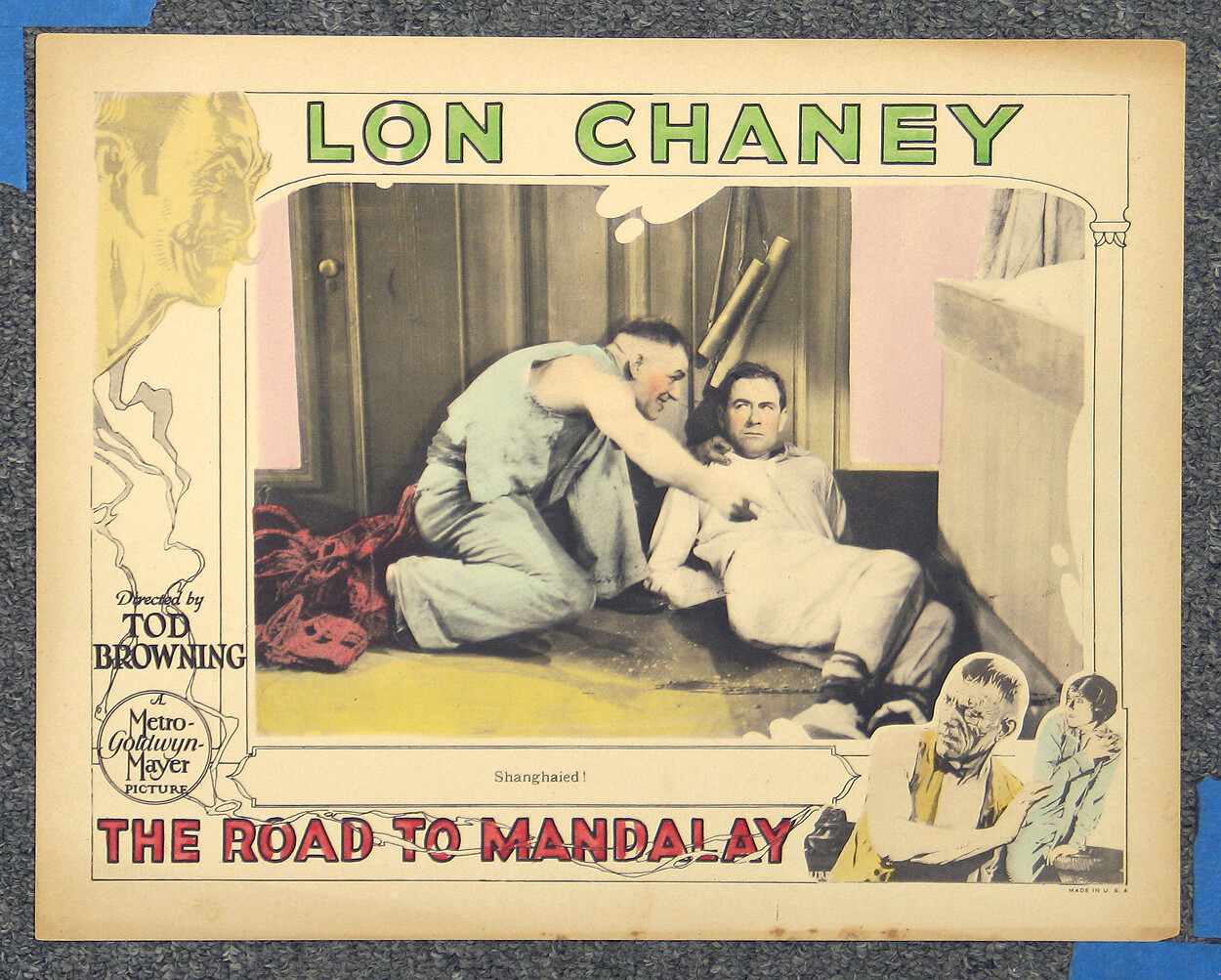 Road To Mandalay '26 Lon Chaney Tod Browning Original Lobby Card MGM | eBay
