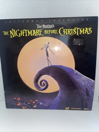 THE NIGHTMARE BEFORE CHRISTMAS Laserdisc Open Box Never Used | eBay